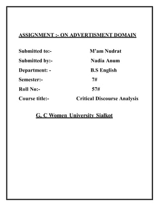 Critical discourse | PDF