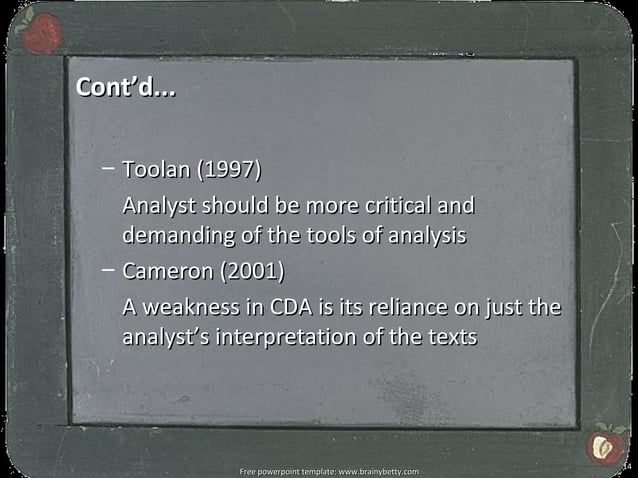 Critical Discourse Analysis PPT Critical Discourse Analysis PPT