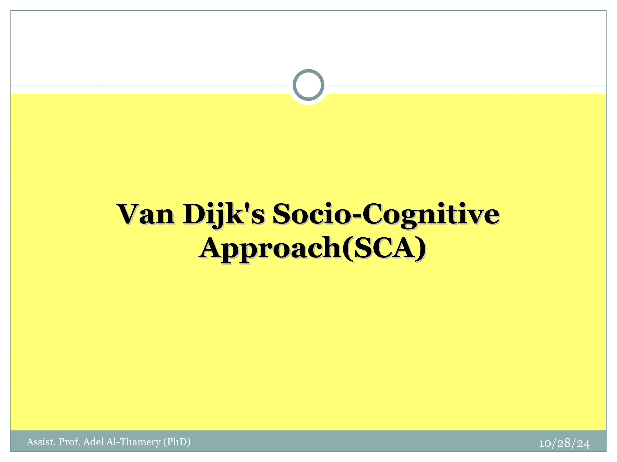 Critical Discourse Analysis Ppt In Applied Linguistics Ppt