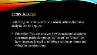 CRITICAL DISCOURSE ANALYSIS 1.pptx