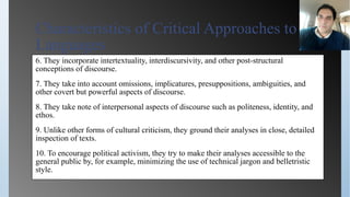 Critical Discourse Analysis by Thomas Huckin | ODP