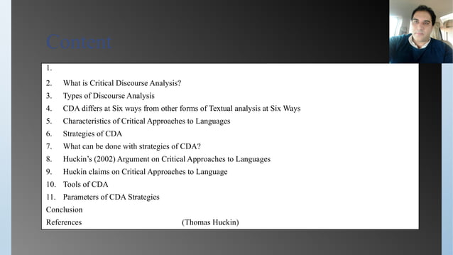 Critical Discourse Analysis by Thomas Huckin | ODP