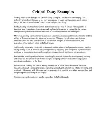 Critical Essay Examples.pdf