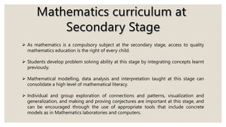 Critical evaluation of curriculum at secondary stage.pptx
