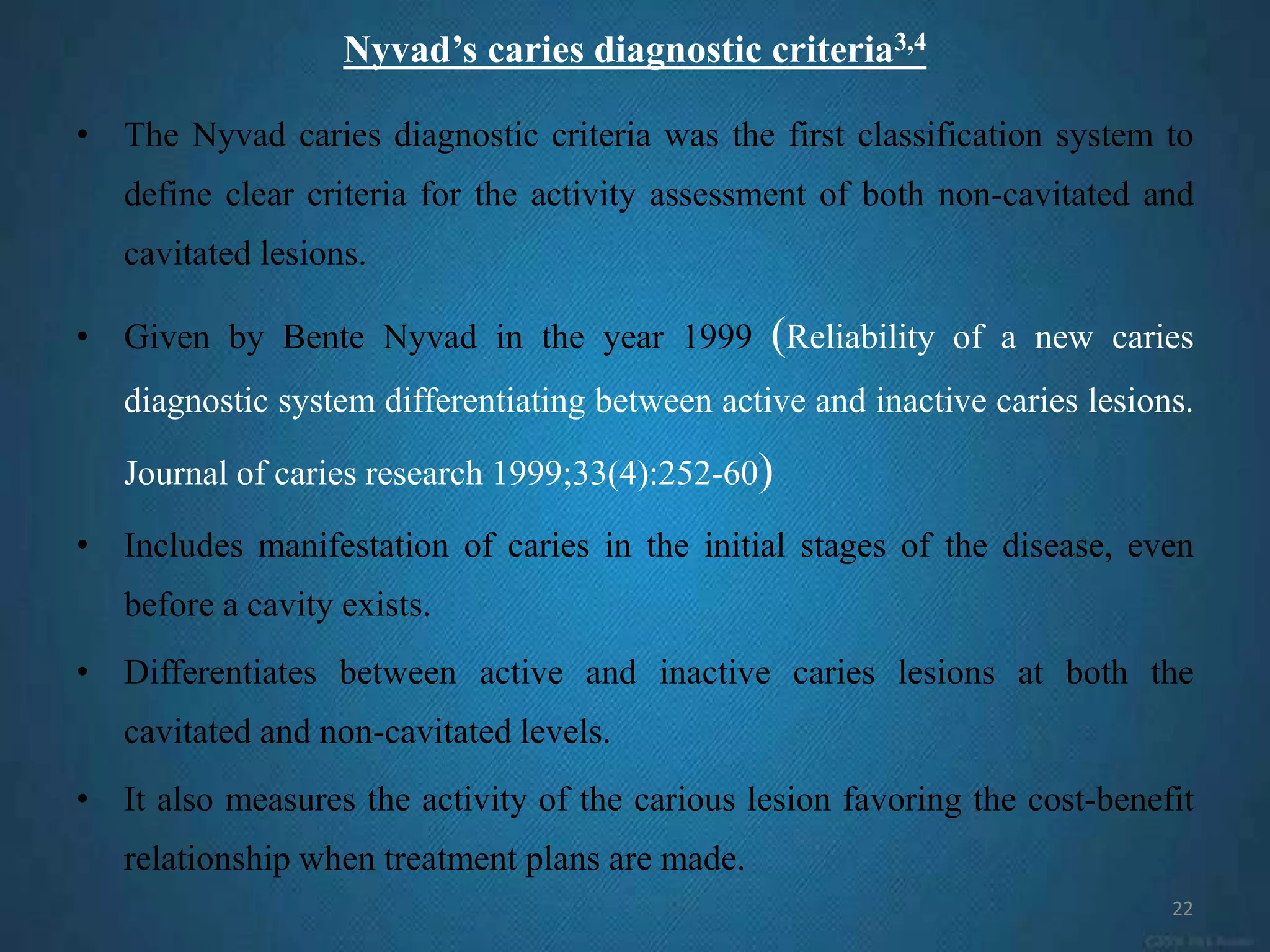 Critical evaluation of dental indices | PPTX