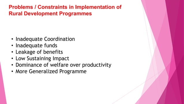 Critical evaluation of rural development policies and programmes.pptx ...