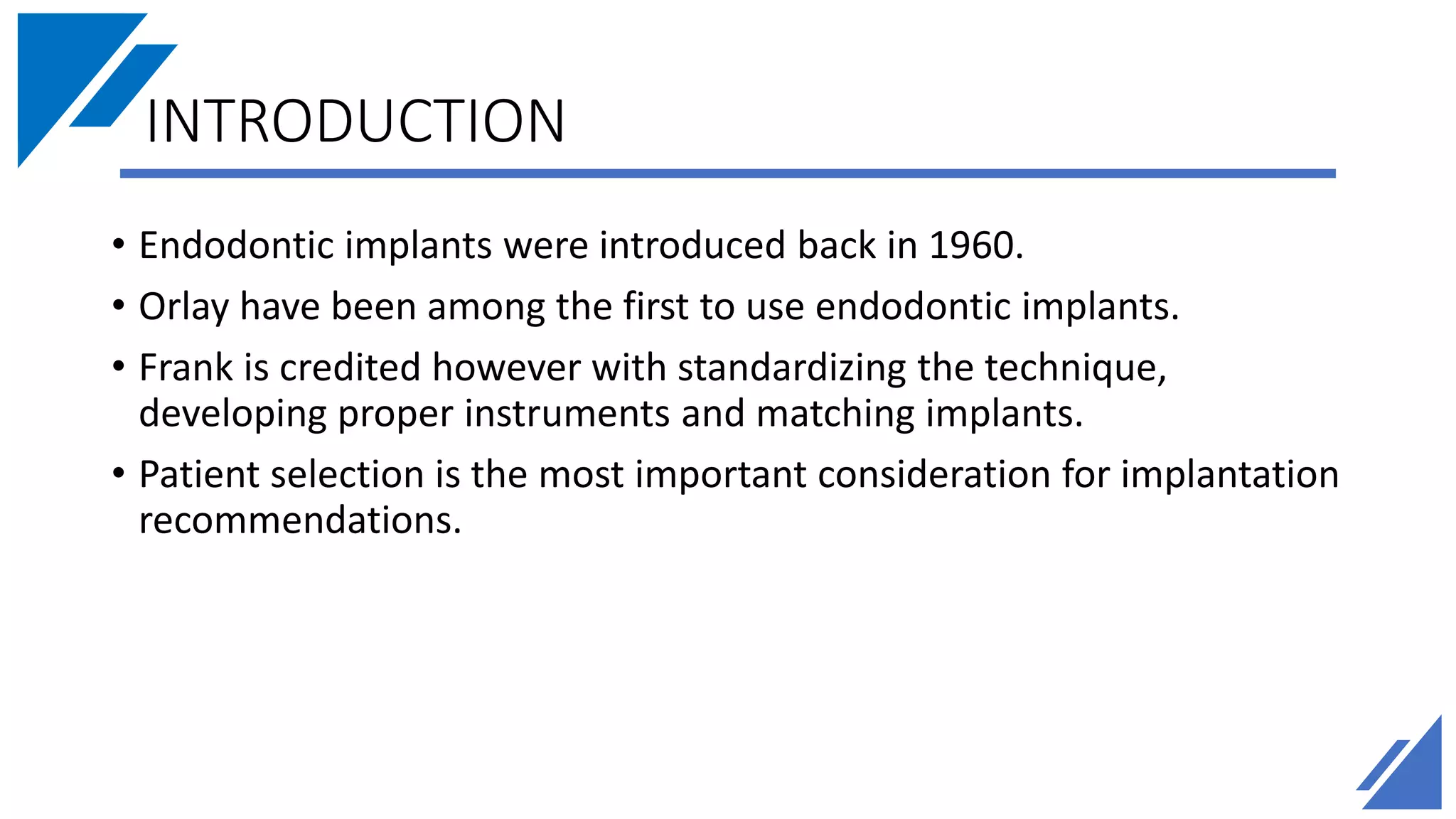 CRITICAL EVALUVATION OF ENDO IMPLANT ALGORITHM.pptx