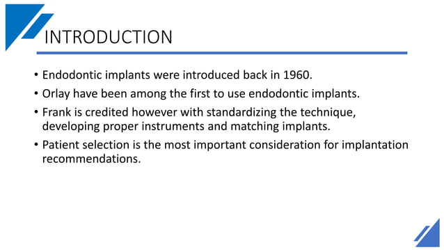 CRITICAL EVALUVATION OF ENDO IMPLANT ALGORITHM.pptx