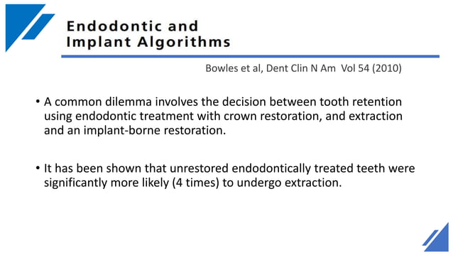 CRITICAL EVALUVATION OF ENDO IMPLANT ALGORITHM.pptx