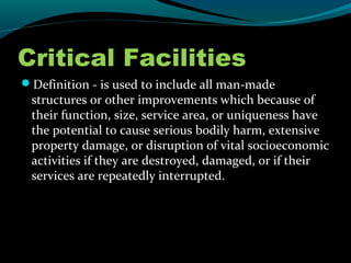 Critical facility mapping | PPT