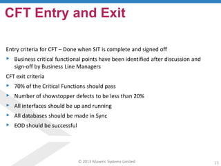 Critical functionality testing | PDF
