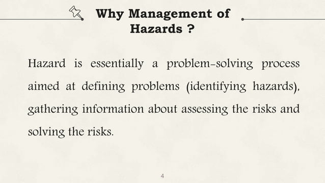 Critical Hazard Management System (CHMS) | PPTX