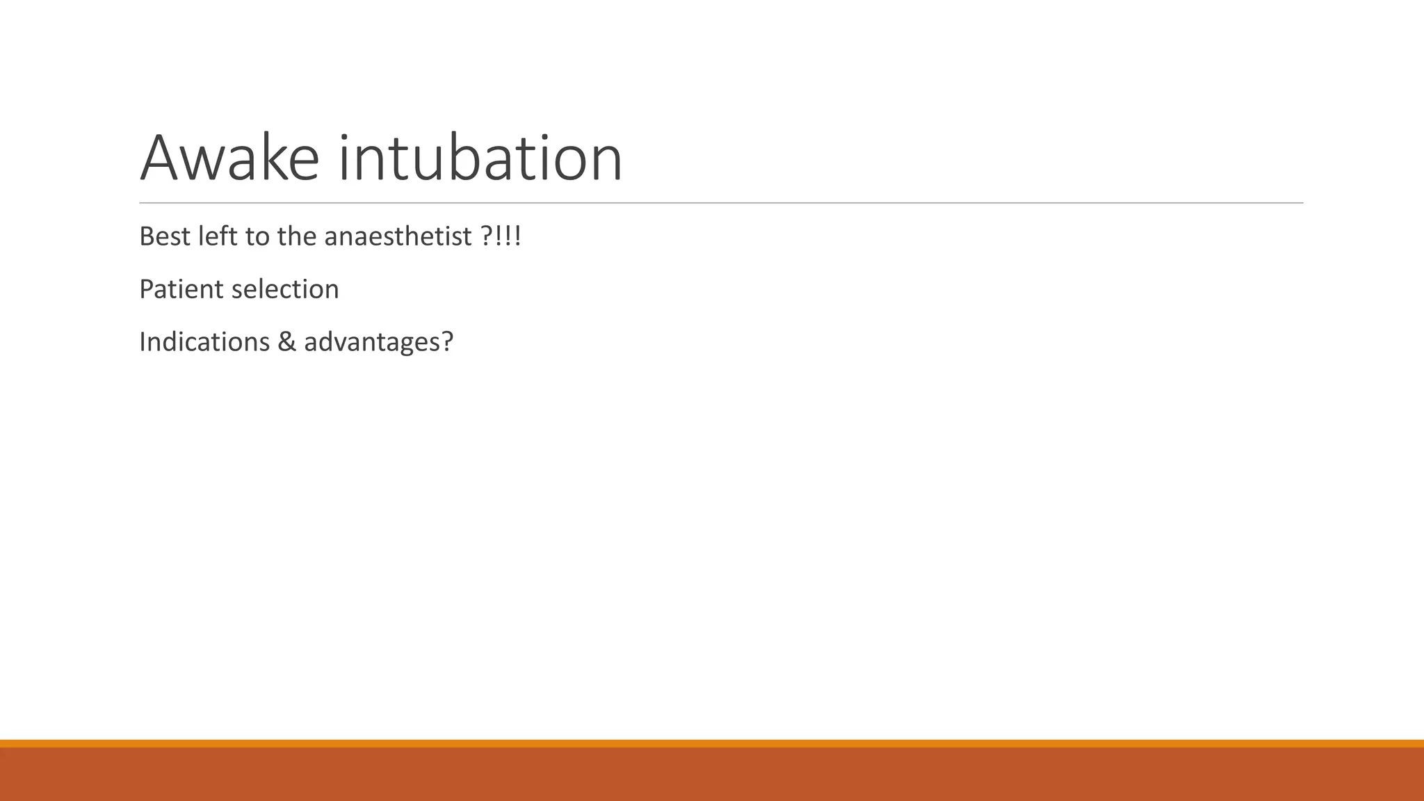 Critical illness airway management | PPTX