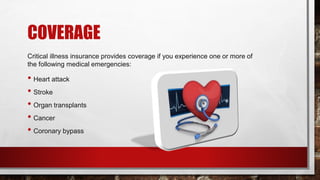 Critical illness insurance | PDF