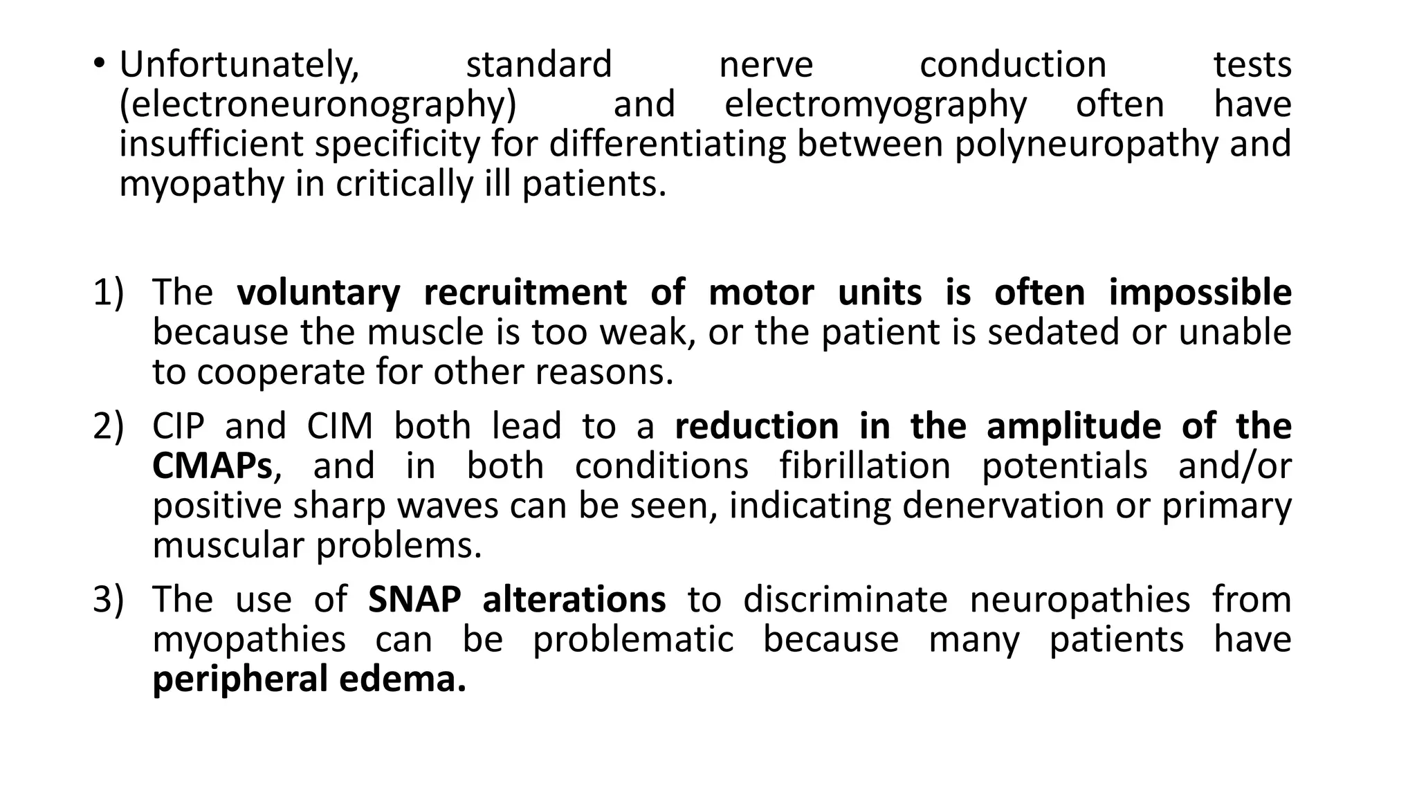 Critical Illness Neuropathy & Myopathy | PPTX