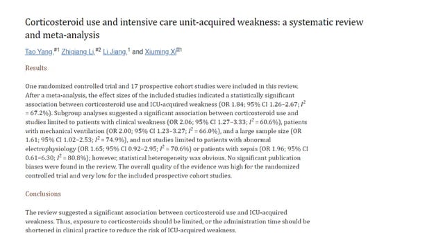 Critical Illness Neuropathy & Myopathy | PPTX
