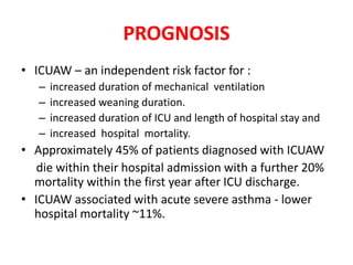 Critical illness Polyneuropathy & Myopathy | PPTX