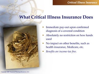 Critical Illness Insurance | PPT