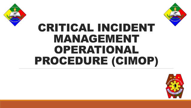 critical incident.pptx | Medical Health