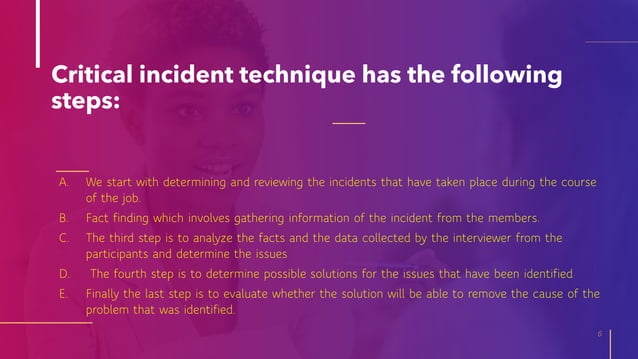 Critical incident method of performance appraisal PPT | PPTX | Resume ...