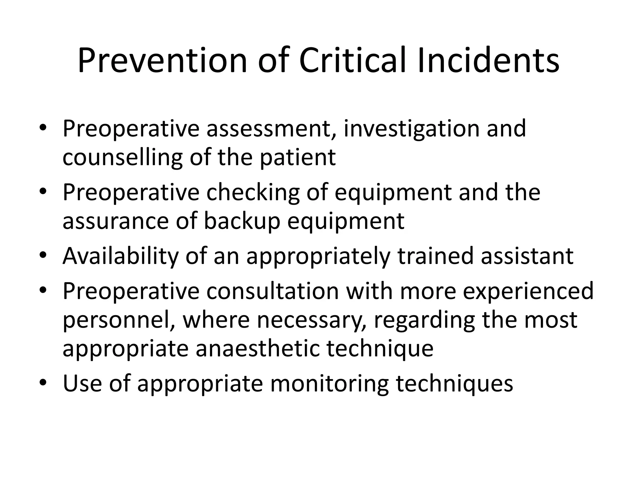 CRITICAL INCIDENTS IN ANAESTHESIA.pptx