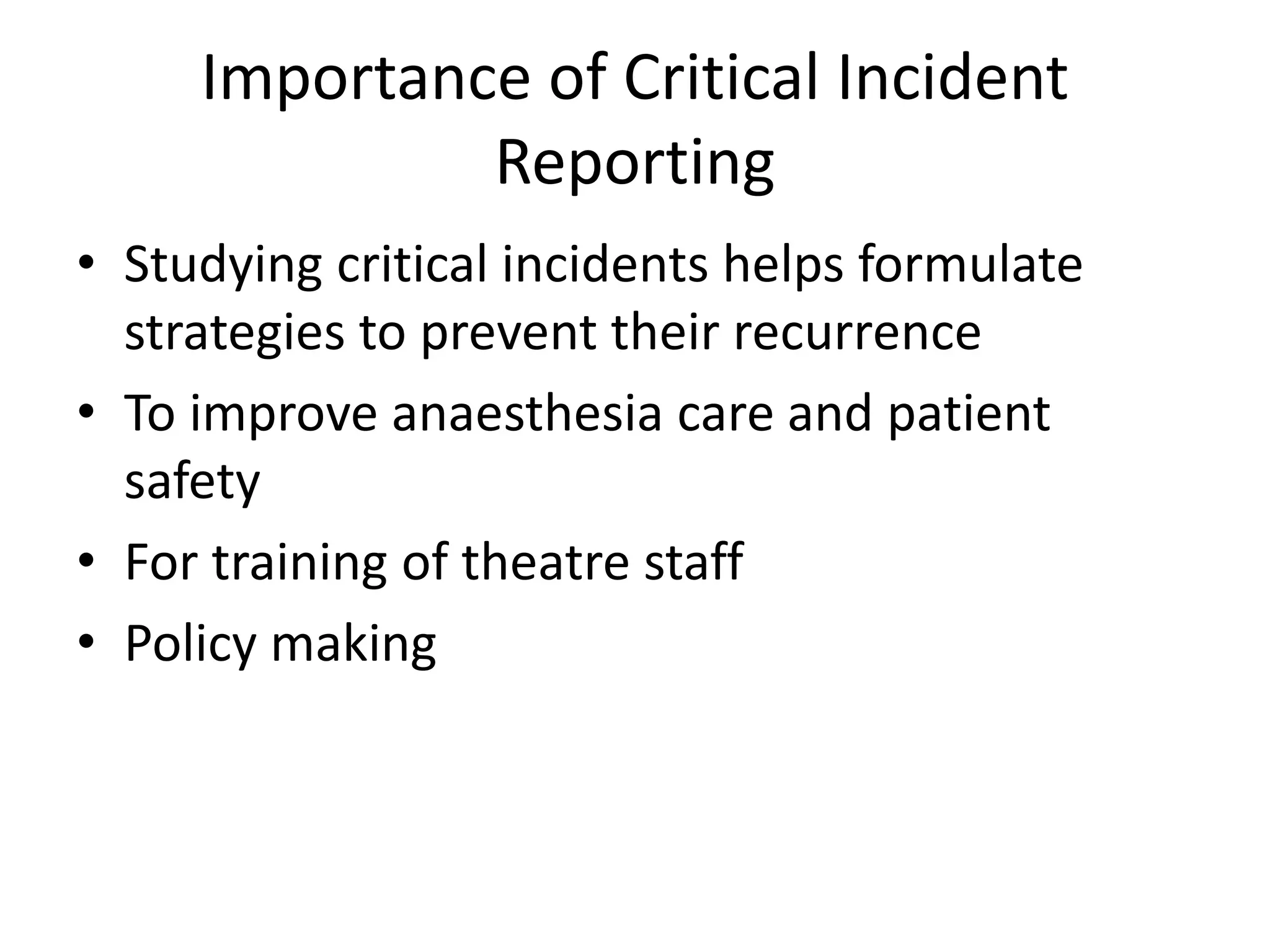 CRITICAL INCIDENTS IN ANAESTHESIA.pptx