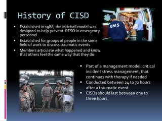Critical Incident Stress Debrief Literature Review | PPTX