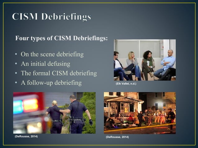 Critical Incident Stress Management | PPTX | First Aid | Injuries