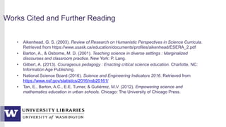 Critical information literacy in STEM degrees | PPTX