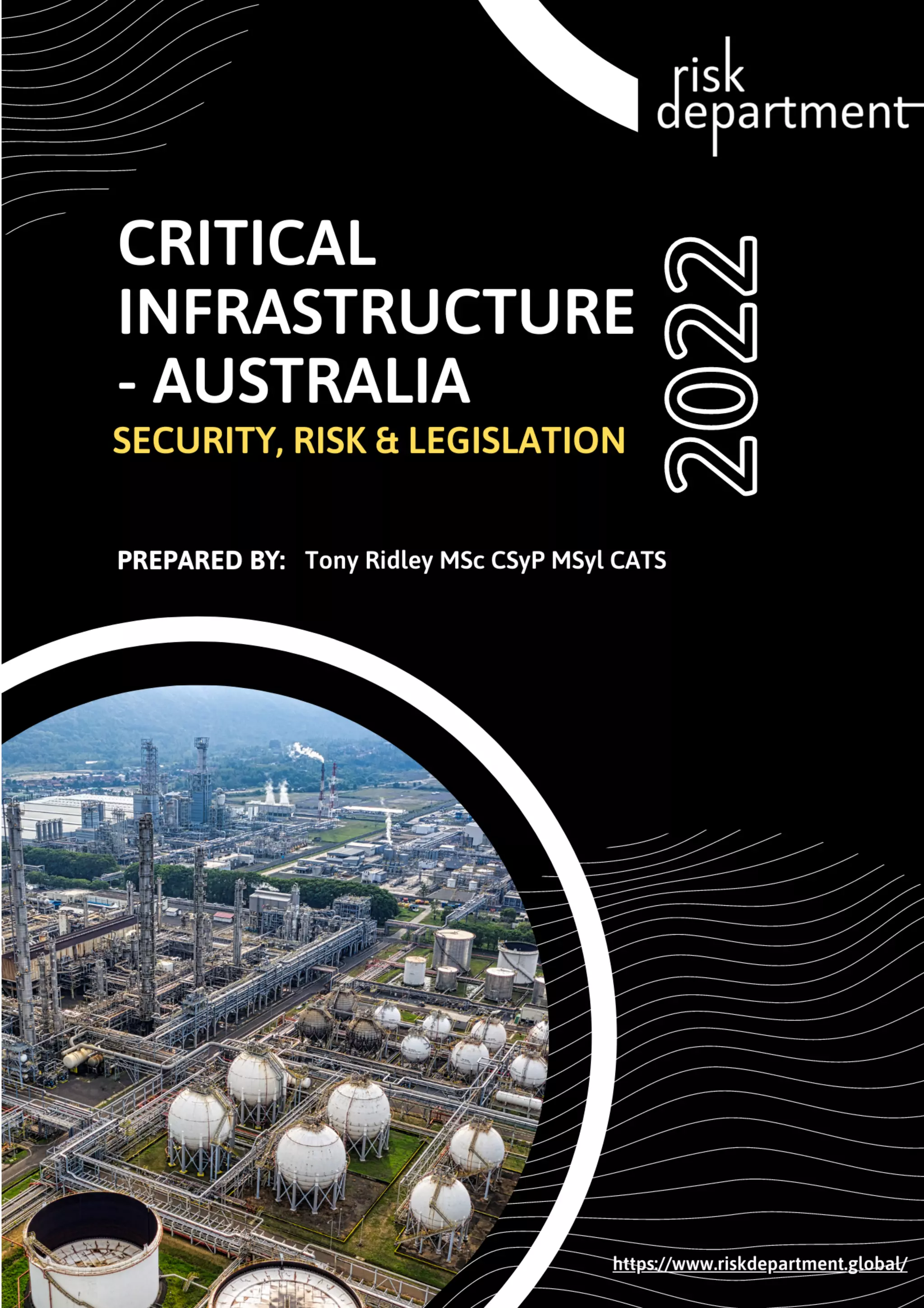 Critical Infrastructure and Systems of National Significance (Australia ...