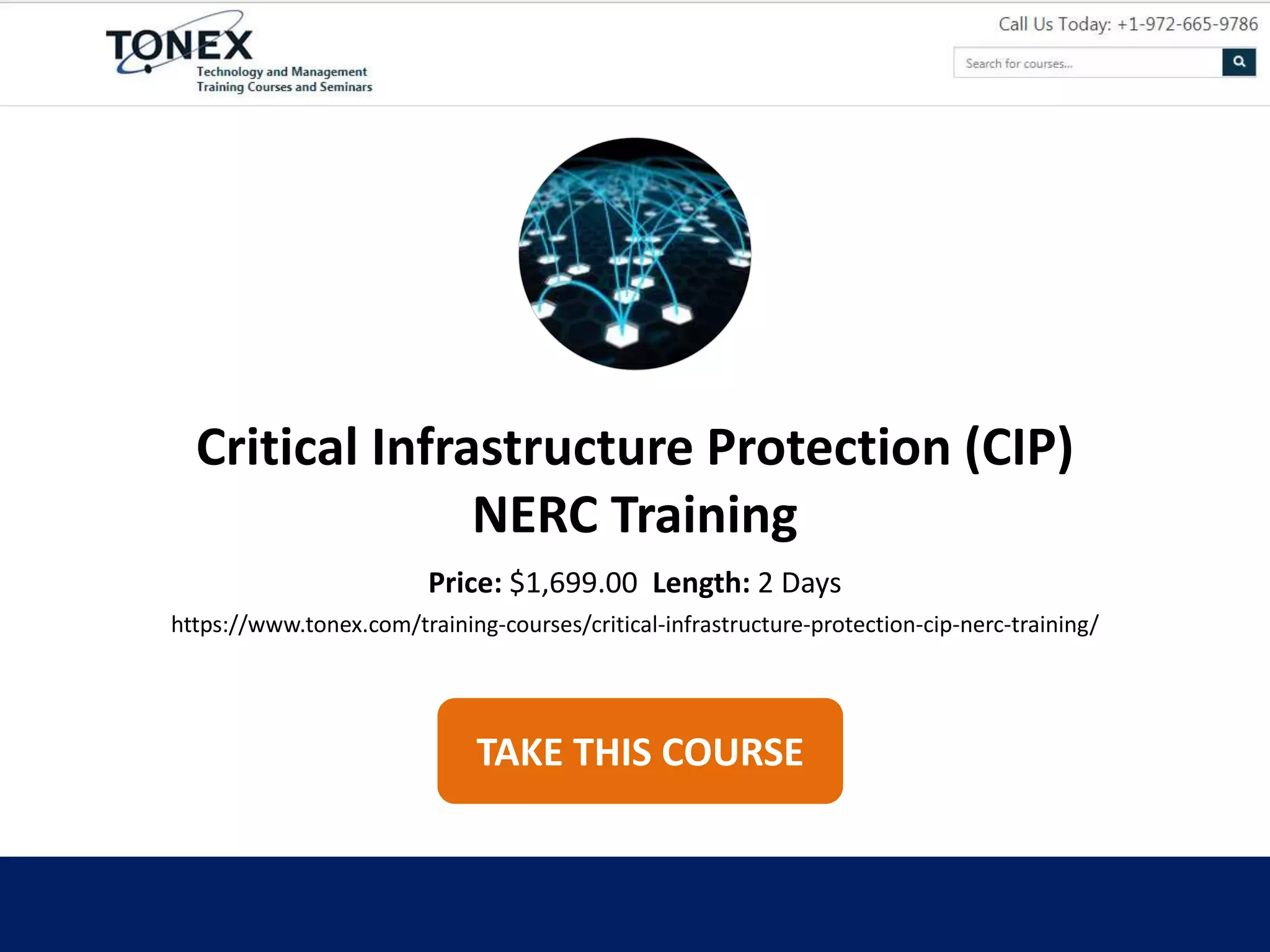 Critical Infrastructure Protection (CIP) NERC Training | PPTX