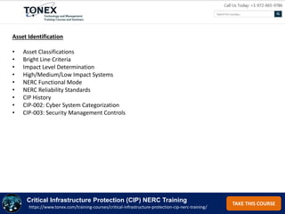 Critical Infrastructure Protection (CIP) NERC Training | PPTX