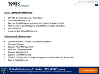 Critical Infrastructure Protection (CIP) NERC Training | PPTX
