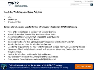 Critical Infrastructure Protection (CIP) NERC Training | PPTX