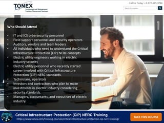 Critical Infrastructure Protection (CIP) NERC Training | PPTX