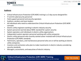 Critical Infrastructure Protection (CIP) NERC Training | PPTX ...