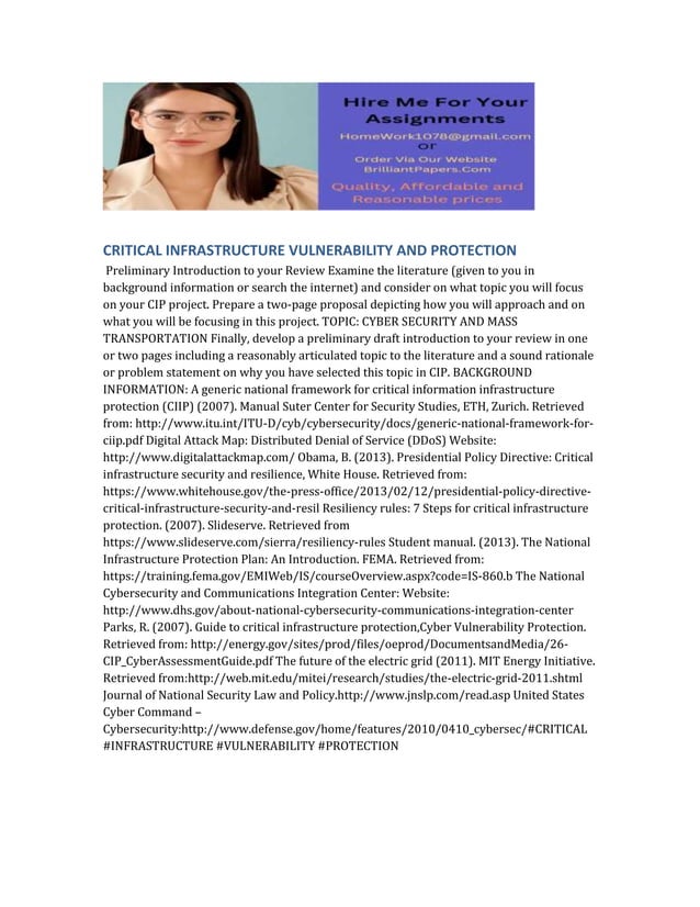 CRITICAL INFRASTRUCTURE VULNERABILITY AND PROTECTION.docx