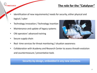 Critical Infrastucture Protection: a strategic opportunity for countries’ modernization and ...