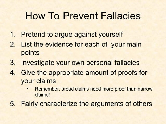 Criticalthinking in logical fallacies ppt.ppt