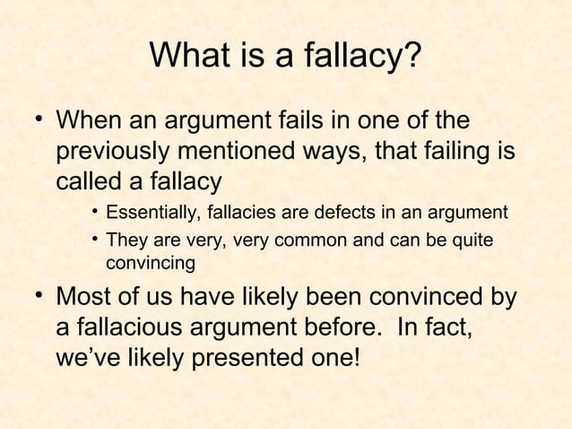 Criticalthinking in logical fallacies ppt.ppt