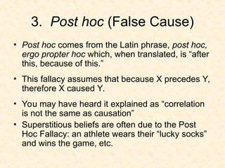 Criticalthinking in logical fallacies ppt.ppt