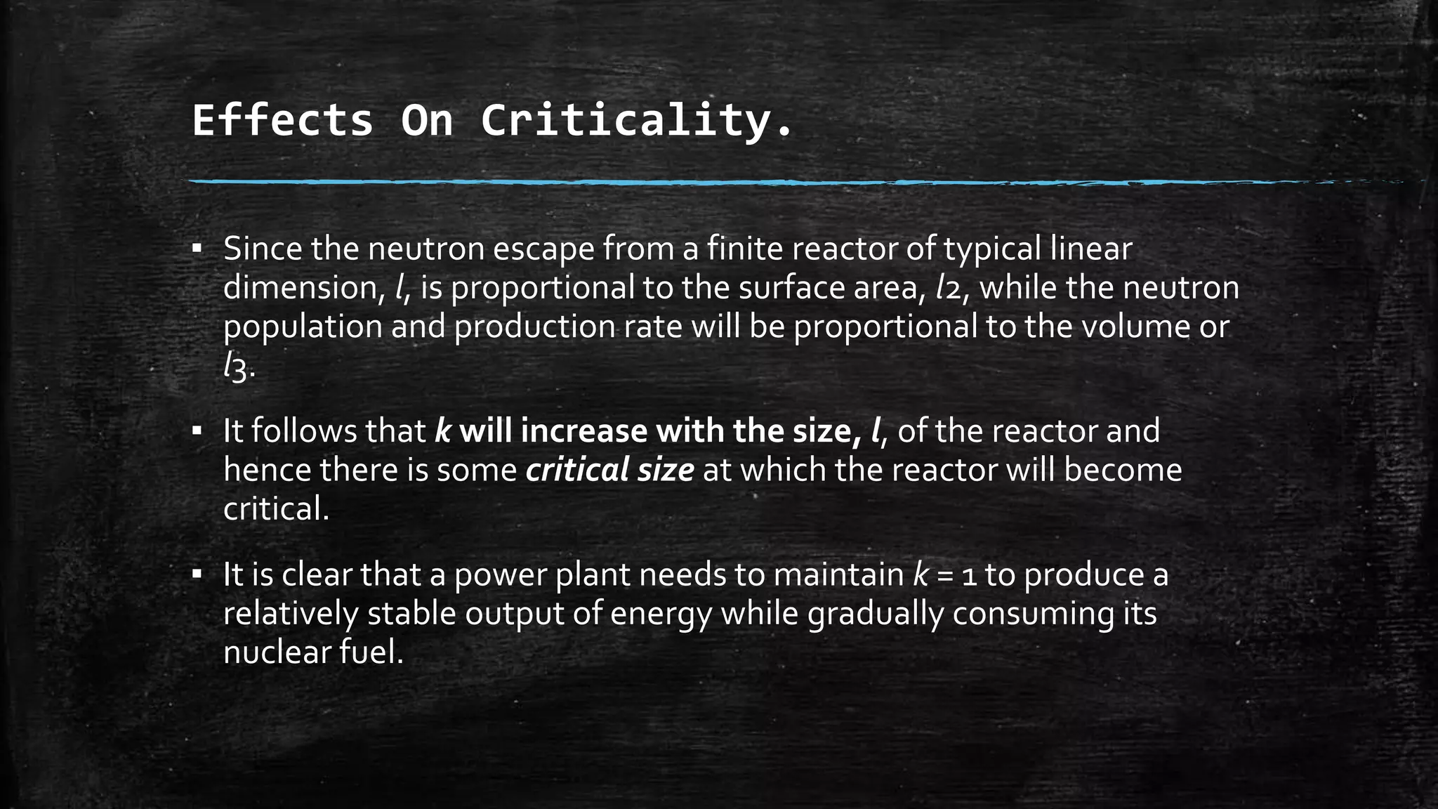 Criticality in nuclear power plant | PPTX