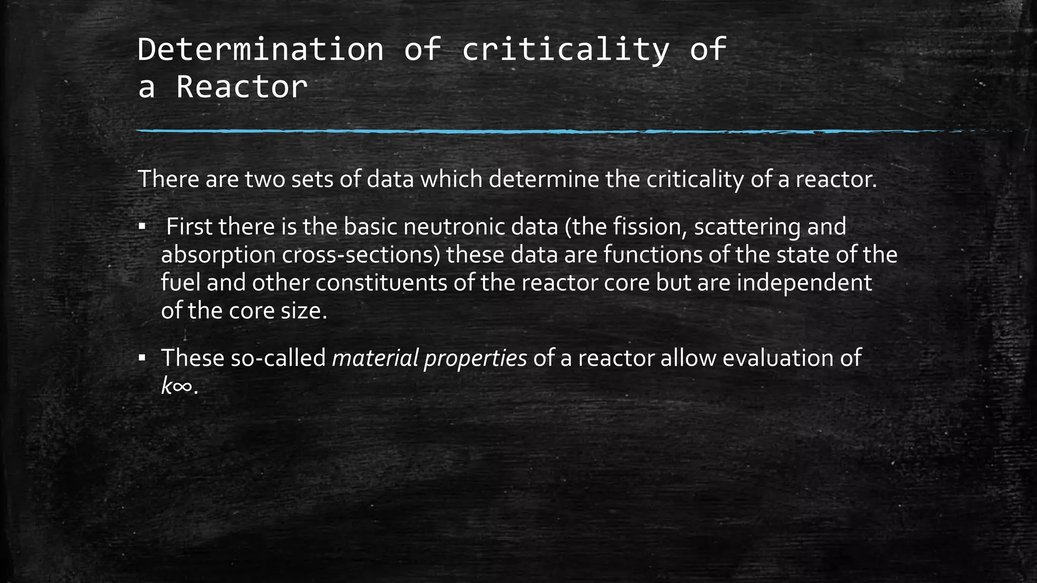 Criticality in nuclear power plant | PPTX
