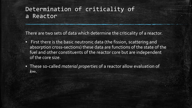 Criticality in nuclear power plant | PPT