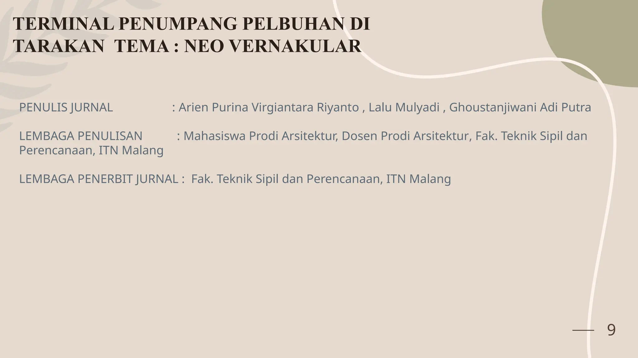 perencanaan pelabuhan review jurnal yang bersangkutan.ptx