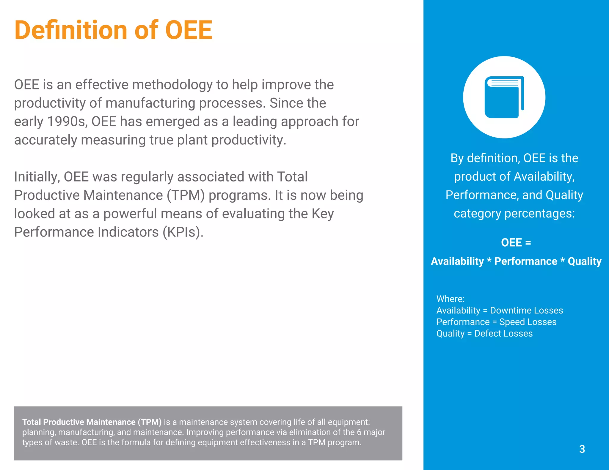 The Critical KPI to Drive Manufacturing Productivity | PPT