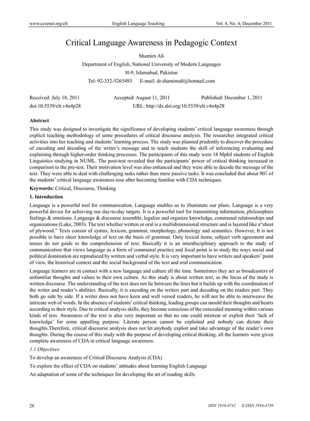 Critical language awareness_in_pedagogic_context | PDF