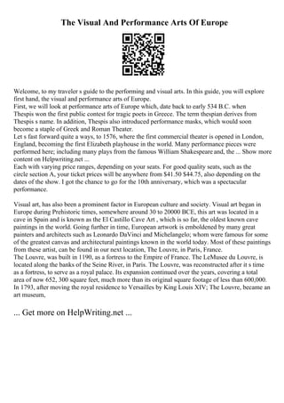 Critical Lens Essay Outline Sample | PDF | Ear, Nose and Throat ...