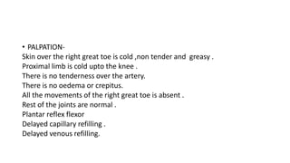 Critical limb ischaemia | PPTX