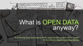 On Languages and Sharing (open data), Eliana Trinaistic & Veronica Costea | PPT